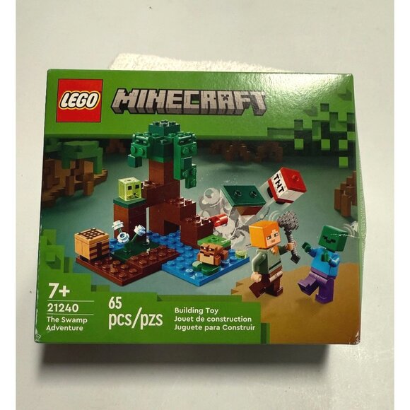 Lego | Toys | Lego Minecraft The Swamp Adventure Building Toy Set ...